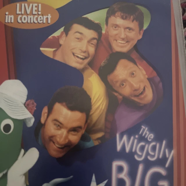 THE ORIGINAL WIGGLES Live In Concert The Wiggly Big Show VHS Tape 1999 ...