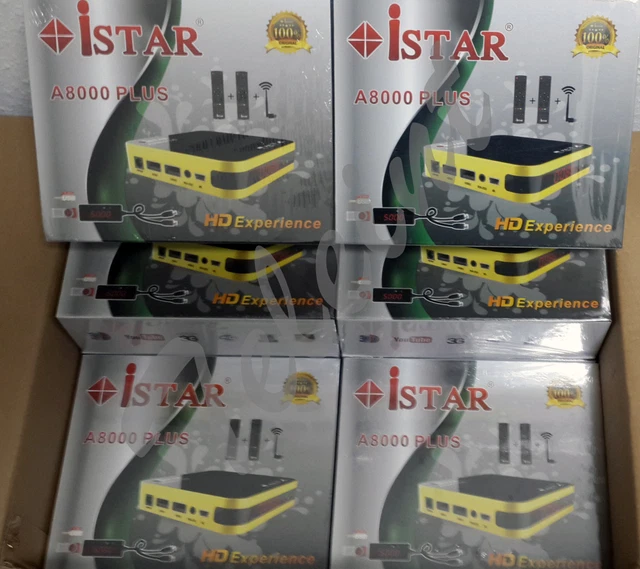 ISTAR KOREA A8000 Plus Receiver Mit Online Tv Und Icam 2 Jahre Server ...