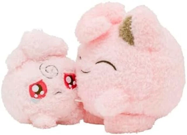 POKEMON CENTER ORIGINAL Plush Toy Crying Igglybuff & Jigglypuff £56.44 ...