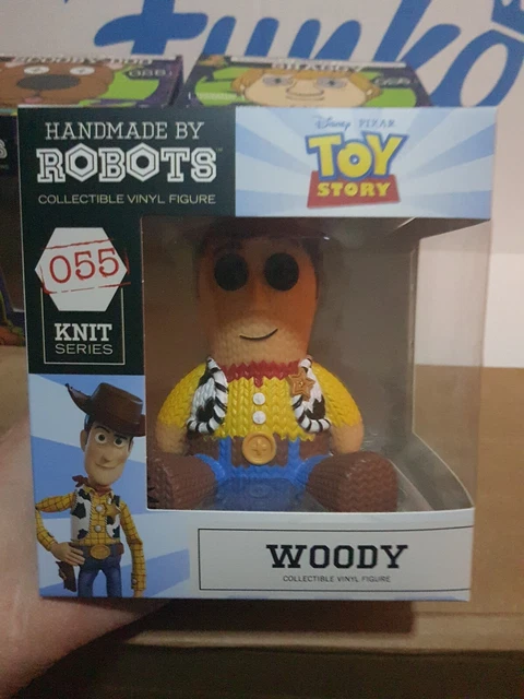 HANDMADE BY ROBOTS,DISNEY'S Pixar Toy Story, Woody,vinyl Figure knit ...