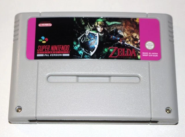 *PAL VERSION* THE Legend of Zelda Iced Hyrule English Game For SNES £29 ...