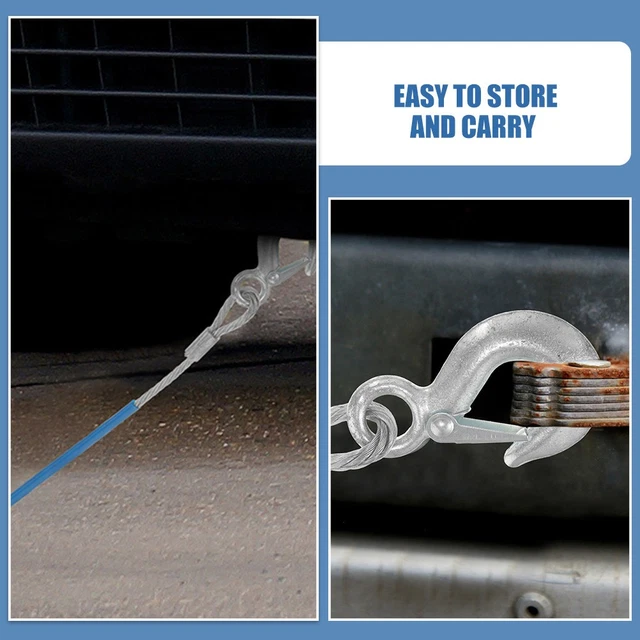 CAR TOW DOLLY 3-ton Boat Trailer Winch Strap Tow Strap Heavy Duty Tow ...