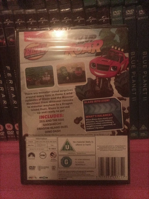 BLAZE AND THE Monster Machines: Rev Up and Roar! (DVD, 2015) £3.30 ...