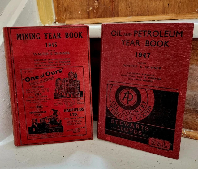 MINE EDITION 1945-1947 Quarrying Oil Tanks Rock Digging Production ...