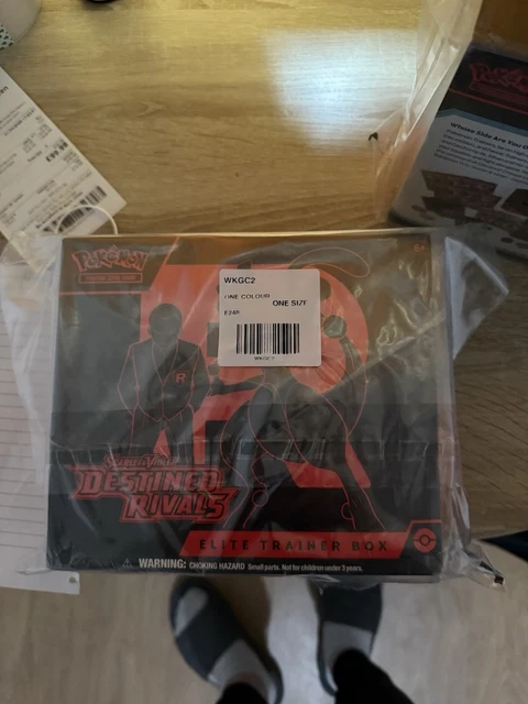 POKÉMON TCG - Destined Rivals ETB - New & Sealed Team Rocket Elite ...