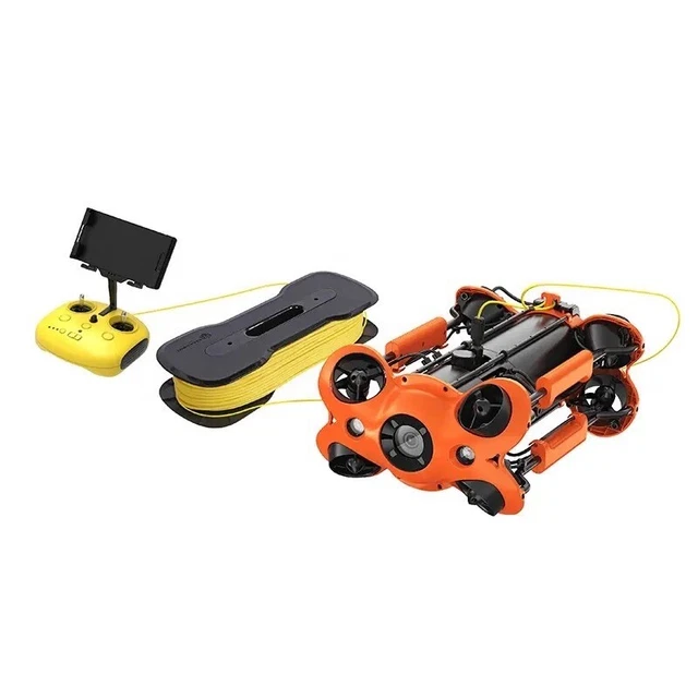 PROFESSIONAL UNDERWATER/AQUATIC/SUBMARINE DRONE Robot arm 200m Tether ...