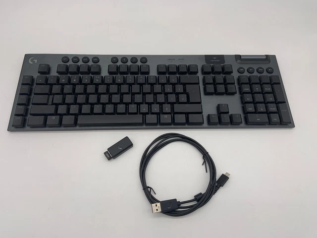 LOGITECH G915 TKL LIGHTSPEED Tactile US Layout QWERTY Gaming Keyboard ...