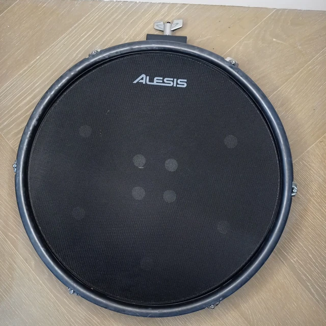 ALESIS 12& INCH Dual-Zone Mesh Drum Snare W Stand DM10 MK2 Surge ...