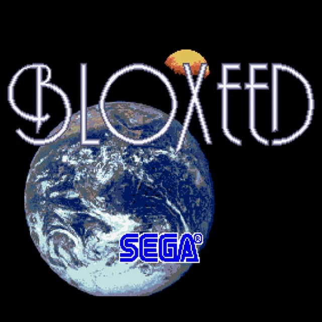 USATO BLOXEED PCB PC Tavola Sega 1990 Sistema 18 Jamma Tetris-Style ...
