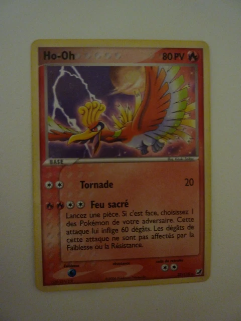 CARTE POKEMON RARE HO-OH 27/115 ex FORCES CACHEES FR EUR 5,90 - PicClick FR