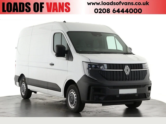 2025 RENAULT MASTER MM35 Blue dCi 130 Advance Medium Roof Van PANEL VAN ...