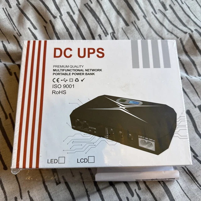 MINI UPS FOR WiFi Router/Modem/Set top Box Devices.INVERCRIGIL 10400mAh ...