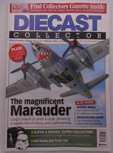DIECAST COLECCIONISTA REVISTA Feb 2026 Marauder, Super 8 Movies ...