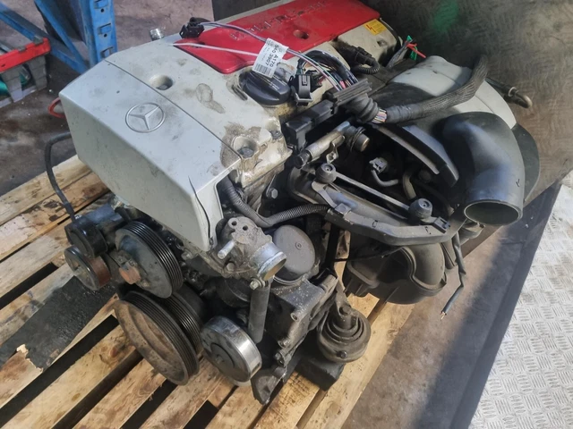 MERCEDES SLK R170 Engine M111.983 2.3 Petrol Compressor 1996 - 2004 £ ...