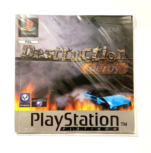 LIVRET NOTICE JEU Destruction Derby Ps1 Jeux Console Playstation 1 Platinum EUR 12,95 - PicClick FR