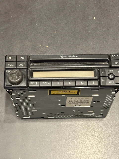 ORIGINAL MERCEDES RADIO MF2297 A 1708200086 Oldtimer CD MB (90) EUR 27 ...