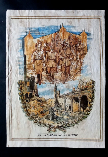 LAMINA EJERCITO NACIONAL,ALEGORIA A Los Diferentes Acontecimientos ...