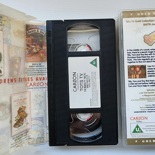 TOTS TV GOLD Collection VHS And Donkey Ride Great Condition Carlton ...