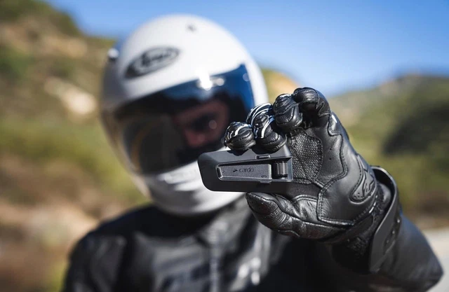 CARDO PACKTALK PRO Motorcycle Helmet Communication System Intercom ...