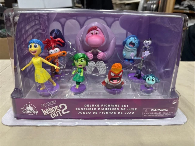 NIB DISNEY PIXAR Inside Out 2 Deluxe Figure Toy 9 piece Set £50.70 ...