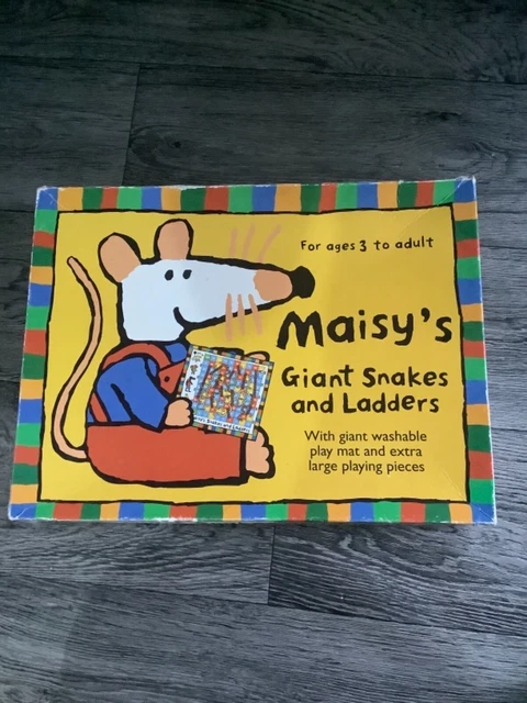 MAISY’S GIANT SNAKES And Ladders With Giant Dice And Giant Washable mat ...