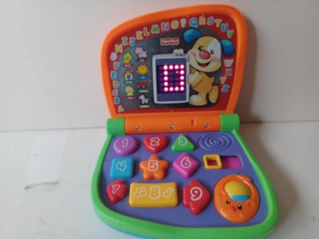 FISHER PRICE LAUGH And Learn Smart Screen Laptop Toy 2010 - English ...