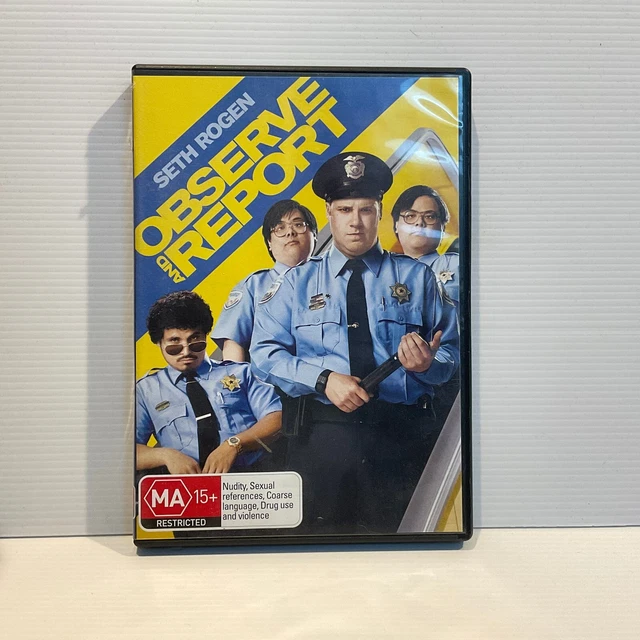 OBSERVE AND REPORT DVD $6.26 - PicClick AU