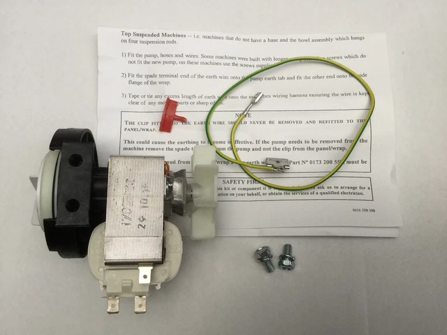 GENUINE SIMPSON ENDURO 701 Washing Machine Drain Pump 22S701E*01 ...