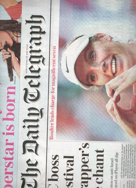 DAILY TELEGRAPH NEWSPAPER July 1 2025 Rachel Reeves Katie Boulter Tim ...