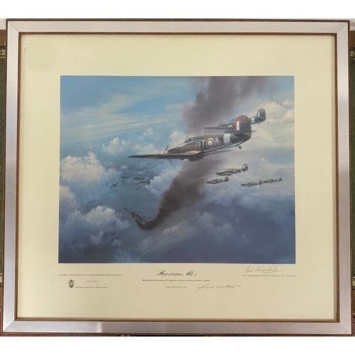 FRANK WOOTON - Hurricane Mk 1- Pencil Signed/Limited by WC R Stanford ...