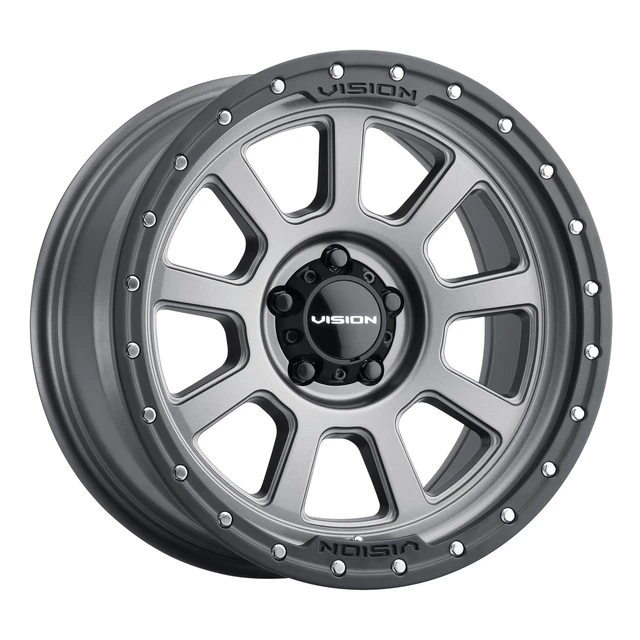 20X9 VISION 350 Ojos Satin Grey Wheel 5x5 (10mm) $458.70 - PicClick CA