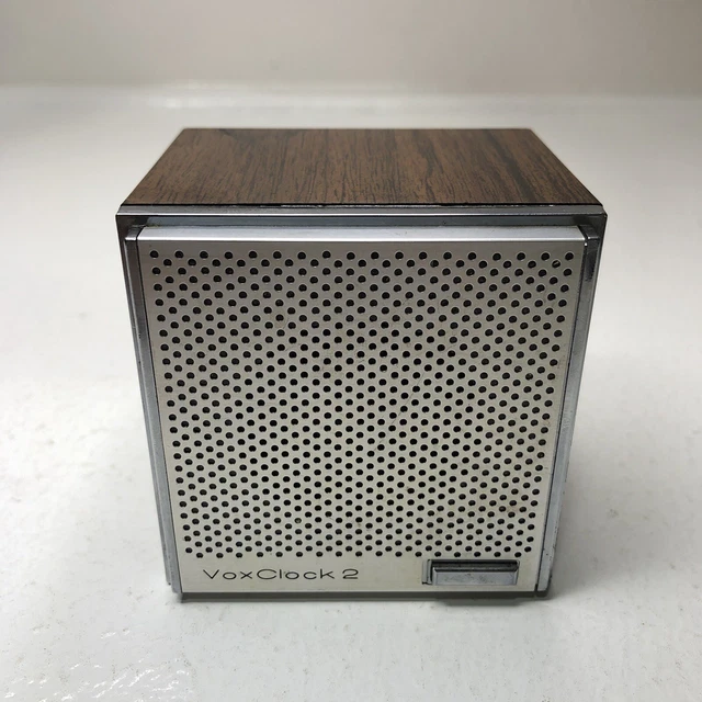 VINTAGE MICRONTA VOX Clock 2 Talking Alarm Clock Model 63-904 Working ...