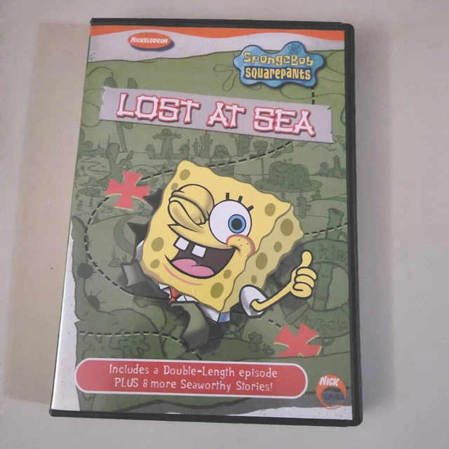 SPONGEBOB SQUAREPANTS LOST at Sea (DVD, 2003, Nickelodeon) - (AV10) $5.00 - PicClick AU