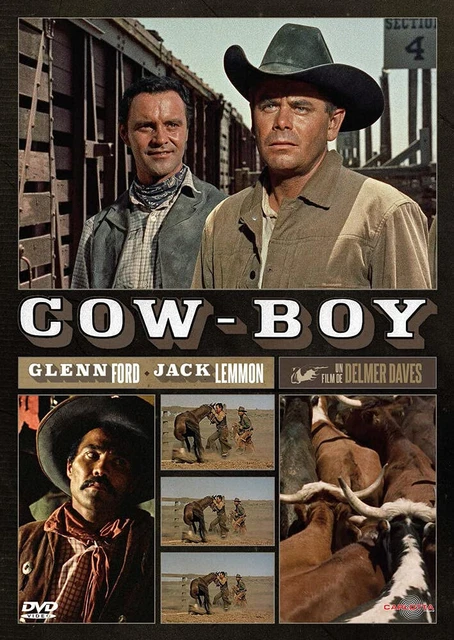 COW-BOY (DVD) GLENN Ford Jack Lemmon Delmer Daves £11.61 - PicClick UK