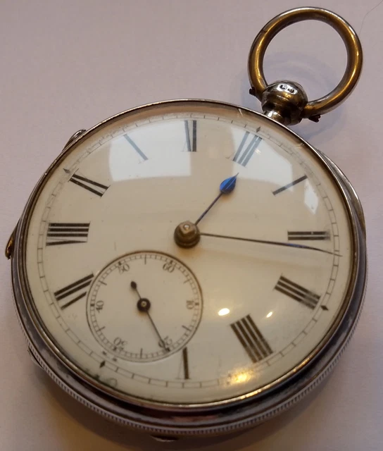 MONTRE DE POCHE antique ADAM BURDESS COVENTRY à levier fusible argent ...