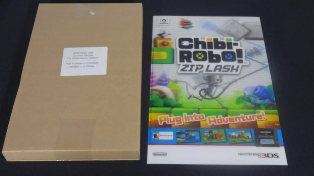 NINTENDO CHIBI ROBO Zip Lash Standee Display Factory Sealed & Plastic ...