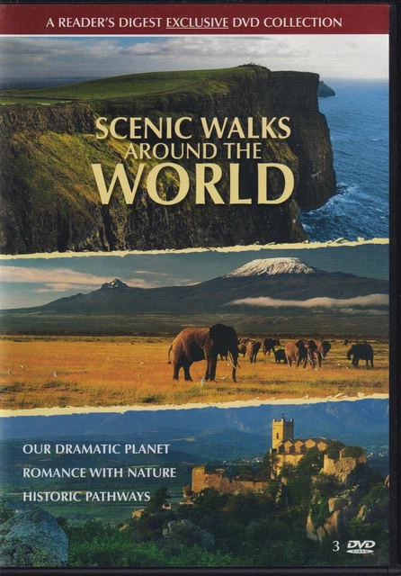 READER'S DIGEST : Scenic Walks Around the World (DVD 3-Disc Set, 2007 ...