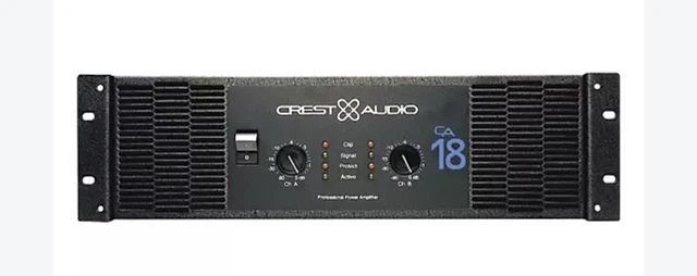 CREST AUDIO CA18 2 Channel Professional Power Amplifier $2,200.00 ...