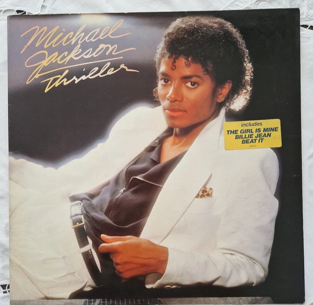 MICHAEL JACKSON VINYL "Thriller",incl."The girl is mine","Billie Jean ...