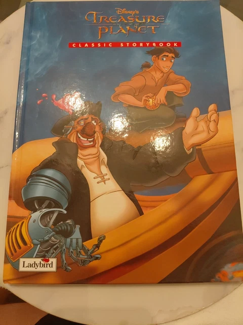 DISNEY'S TREASURE PLANET Children's Story Book Large Hardcover Ladybird ...