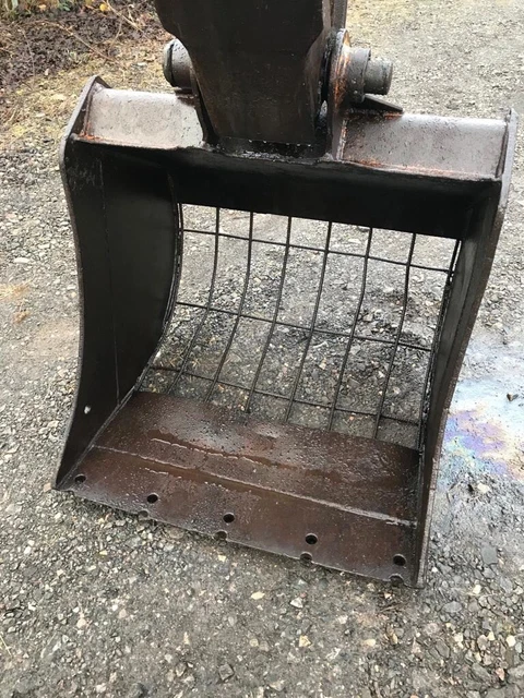 JCB 3CX 3 foot Riddle Bucket Ripper Tooth Grading Bucket For Digger 3c ...