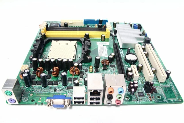 ASUS M2NS-NVM/S MATX AMD Socket/Socket AM2 Microatx Motherboard DDR2 ...