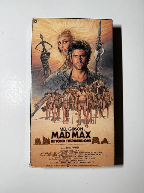 MAD MAX: BEYOND Thunderdome VHS TAPE (1986, Tina Turner, Mel Gibson ...