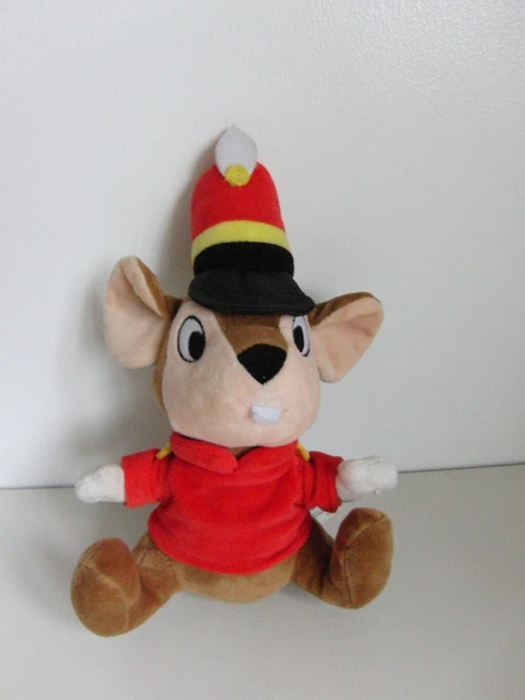 DISNEY PARKS DUMBO Timothy Mouse Ringmaster 8" plush soft toy £9.99 ...