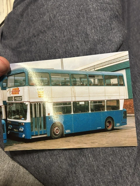 CLASSIC BUS PHOTO leyland Atlantean fleetline GAT 202N KHCT HULL £0.80 ...