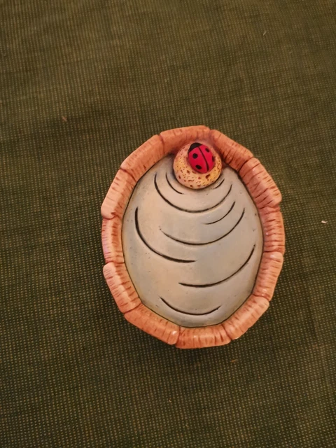 VINTAGE PENDELFIN STONEWARE Figurine 'Bath Tub' Regd. Design £9.50 ...