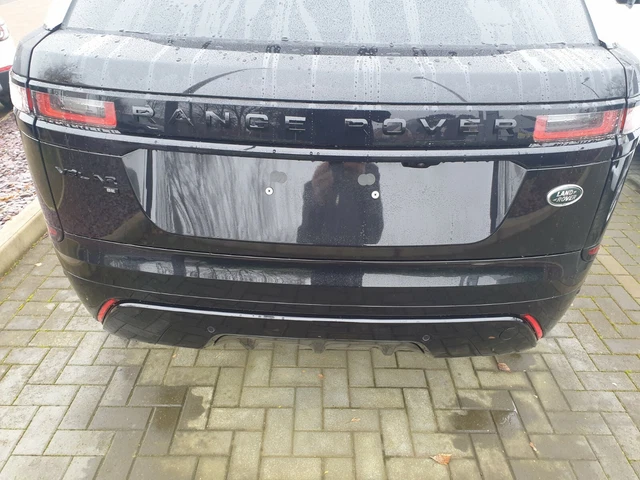 RANGE ROVER VELAR Rear tailgate boot light lamp Black or Grey badges ...