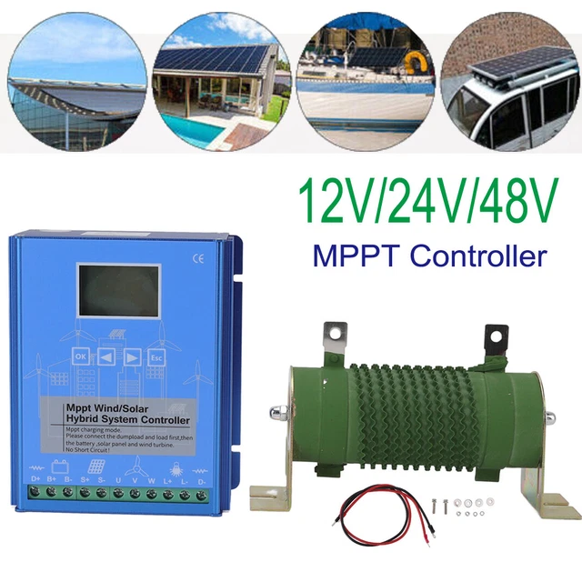12v24v48v Wind Solar Controller Mppt Boost Charging Wind Energy 9903
