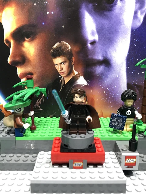 LEGO STAR WARS Mini Figure Collection Anakin Skywalker Sith Face Sw0419 ...
