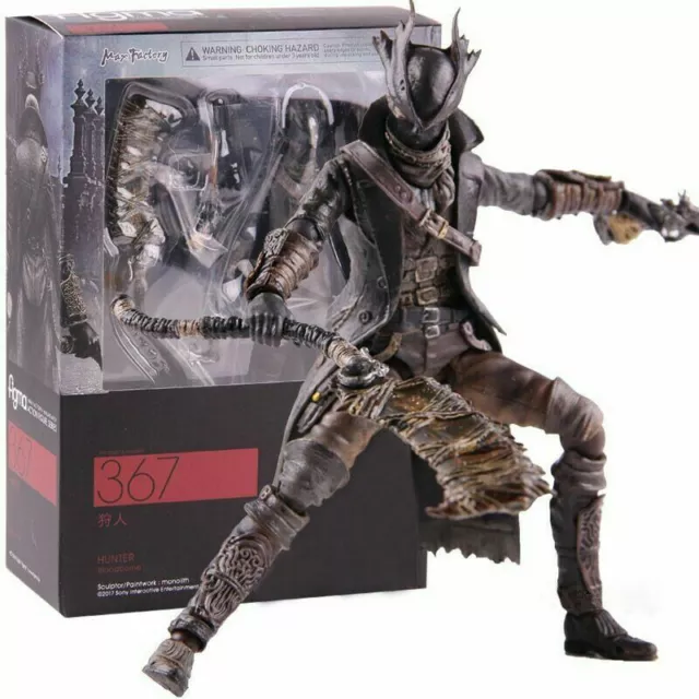 FIGMA BLOODBORNE HUNTER 367 Max Factory Action Figure 15cm PVC Model ...
